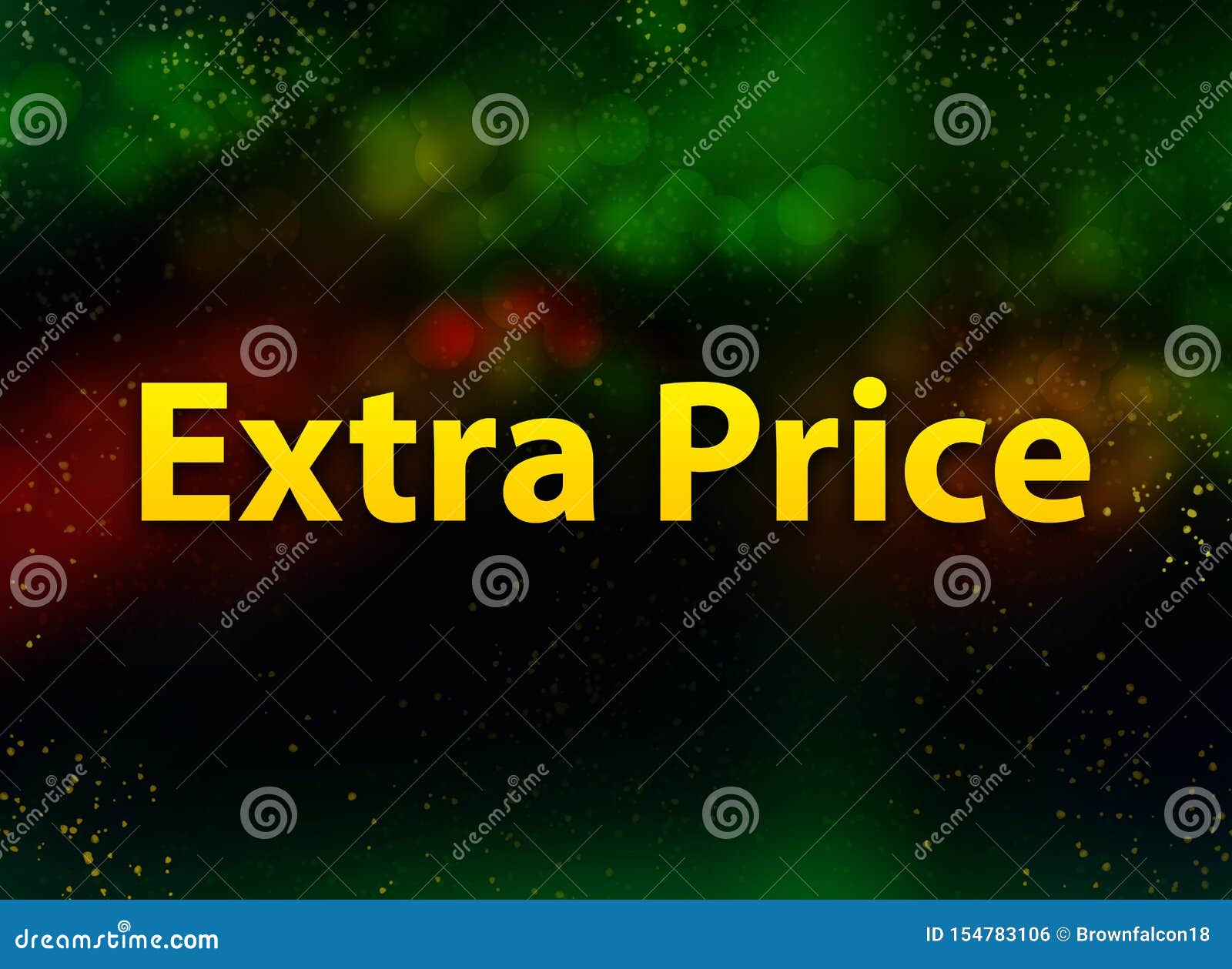 Extra Price Abstract Bokeh Dark Background Stock Illustration ...