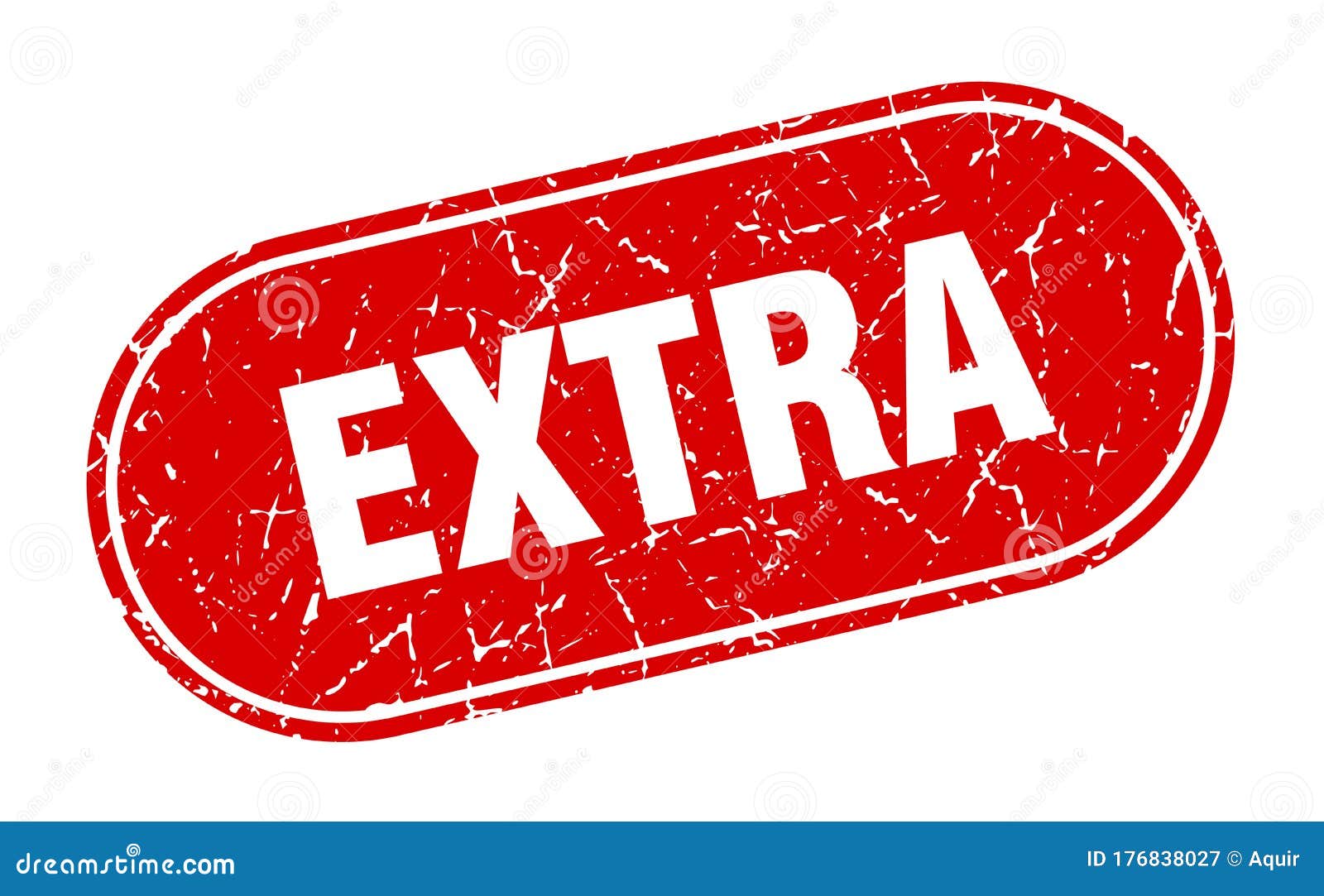 Extra Sign. Extra Grunge Stamp Stock Vector - Illustration of ...