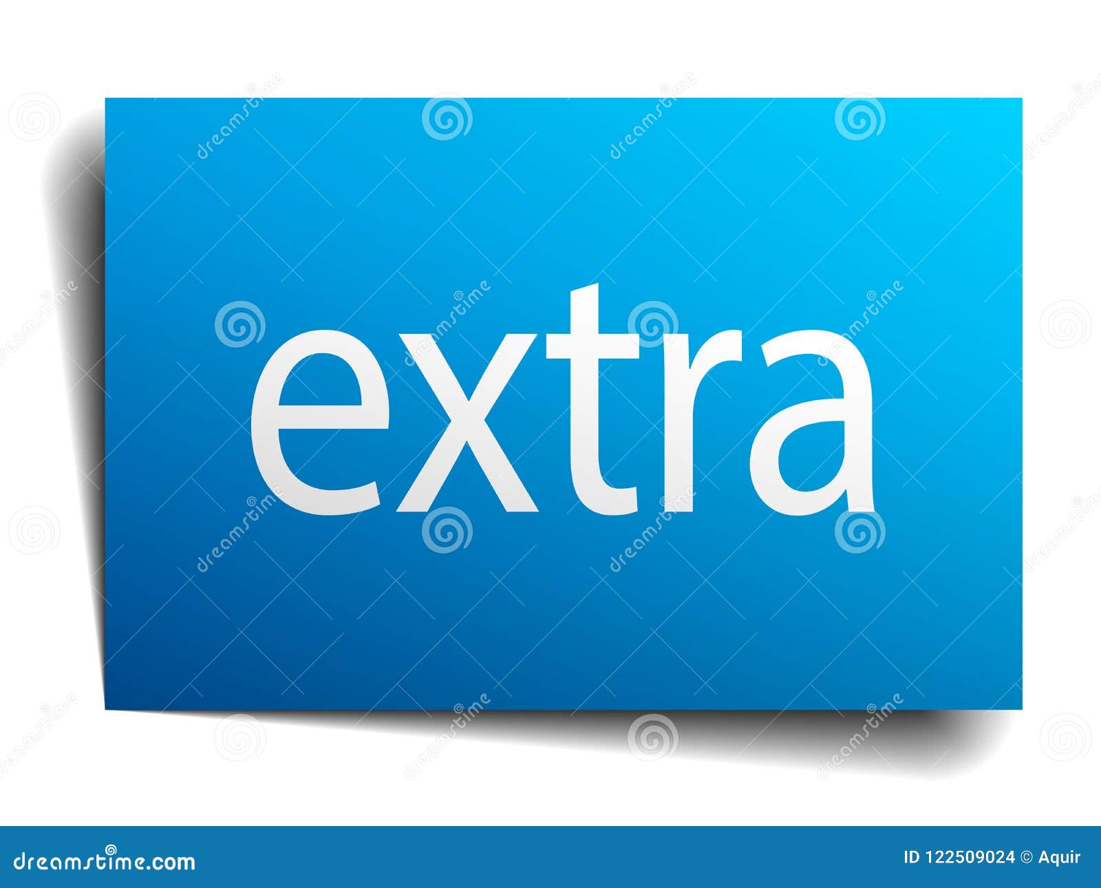 Extra sign stock vector. Illustration of peeler, style - 122509024