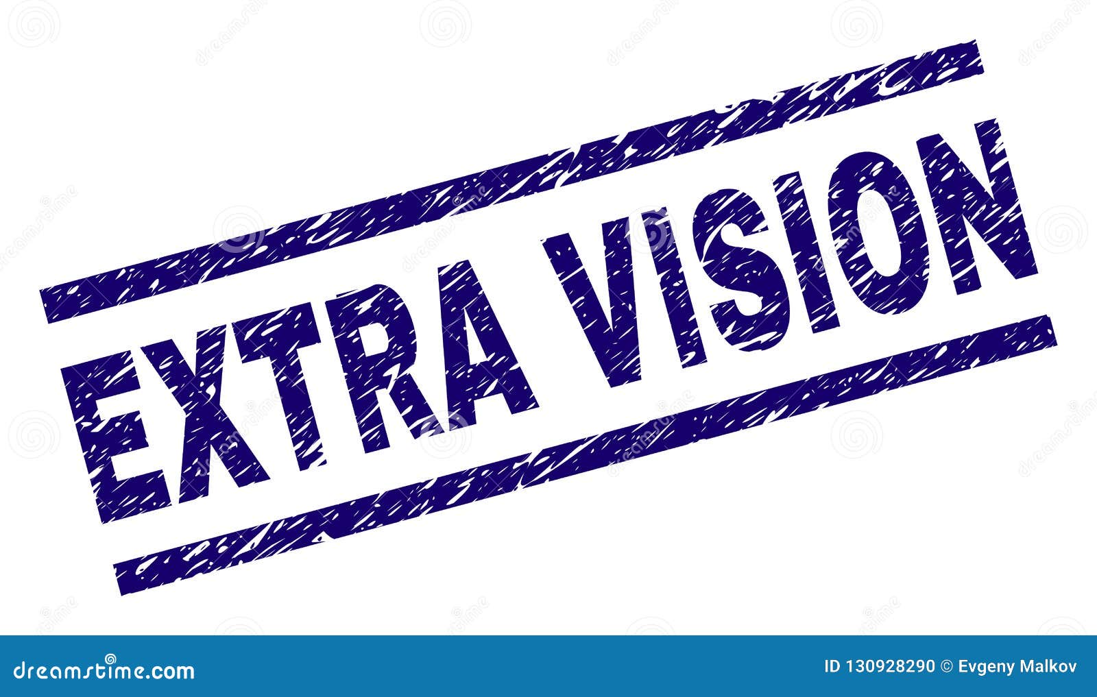 Scratched Textured EXTRA VISION Stamp Seal Stock Vector - Illustration ...
