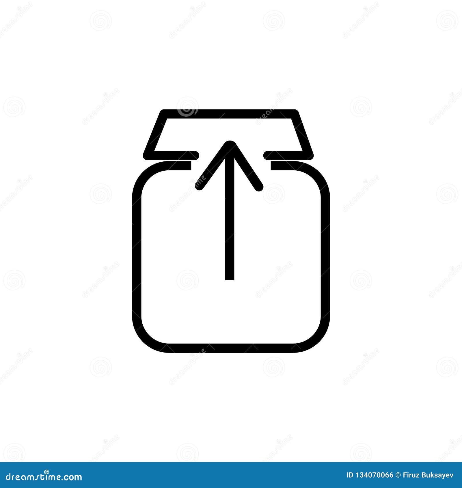 Extract Button Icon Vector Sign and Symbol Isolated on White Background ...