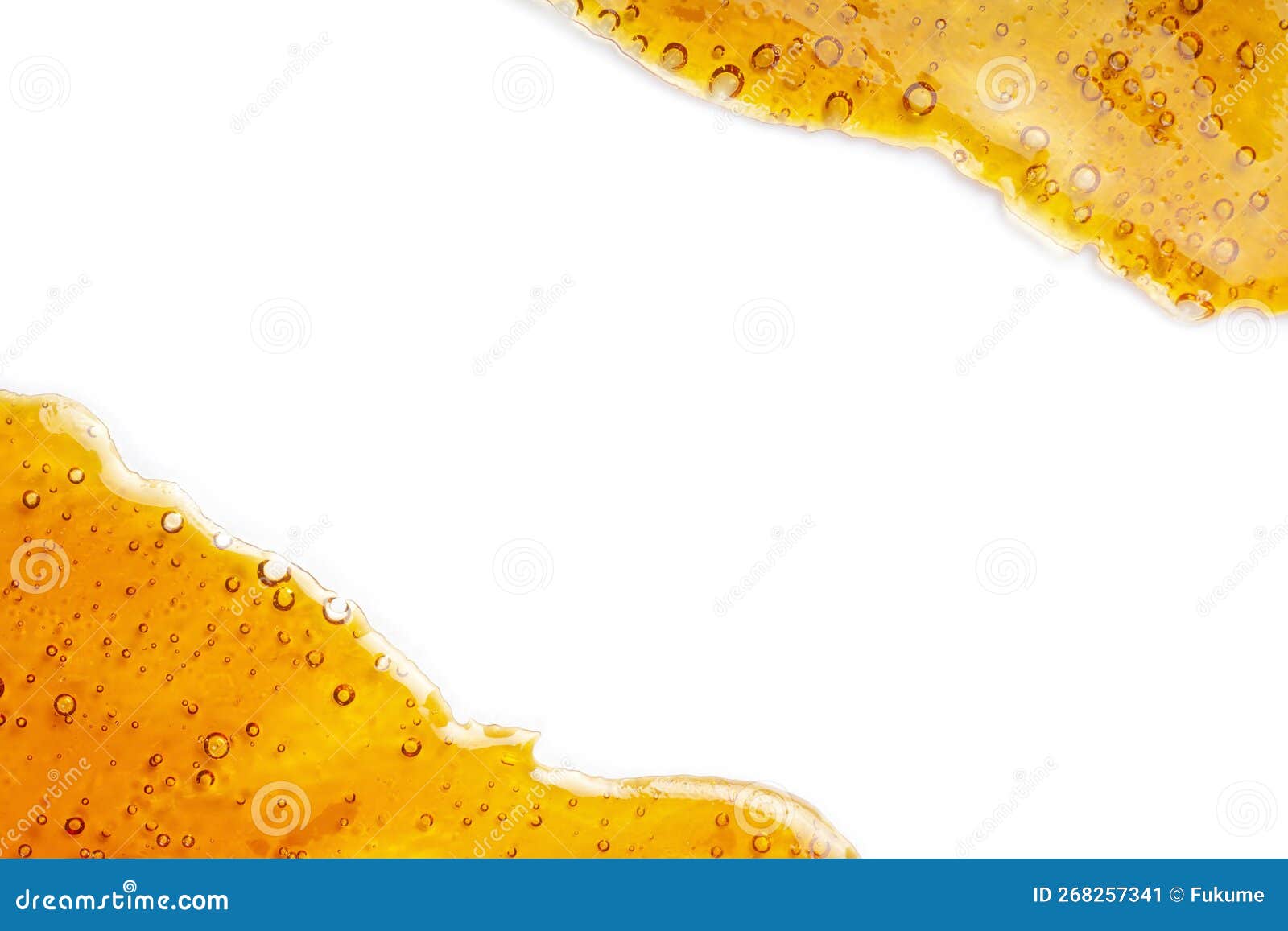 Extract of Gold Cannabis Wax with High Thc, Bubble Shatter with Place ...