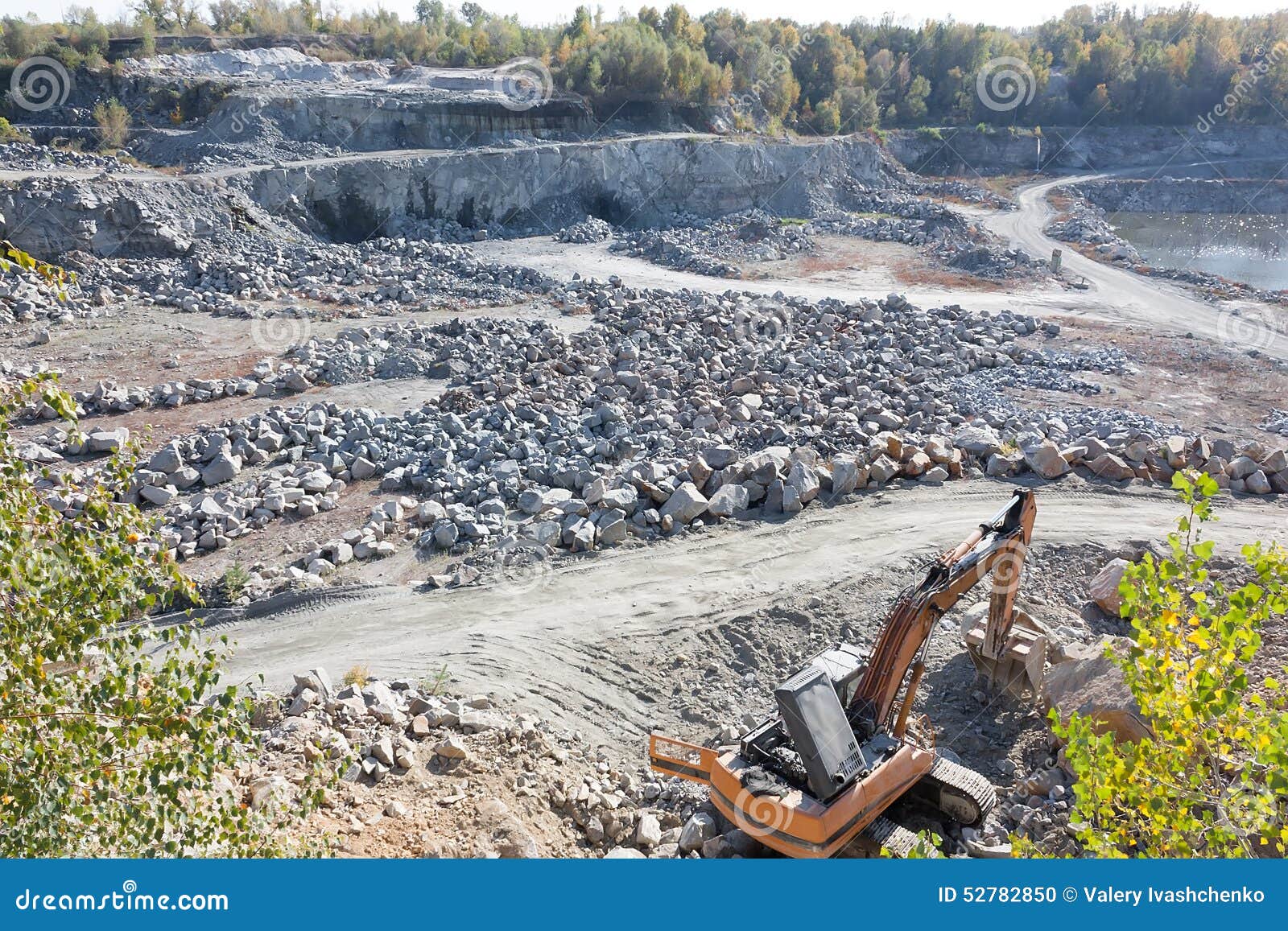 Extract granite stock photo. Image of rock, dirt, earth - 52782850