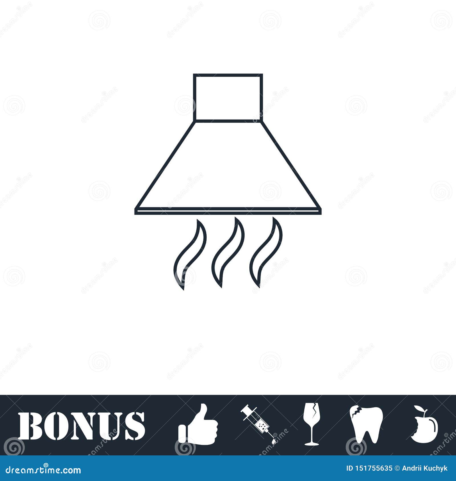 Extract icon flat stock vector. Illustration of filter - 151755635