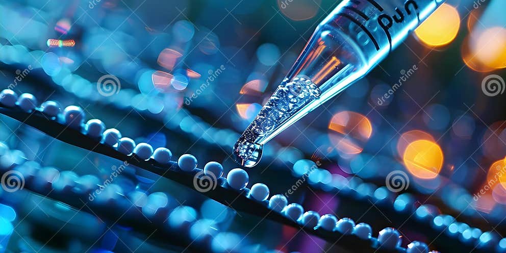 Extracting DNA Samples in the Lab for Forensic Biotech Analysis ...