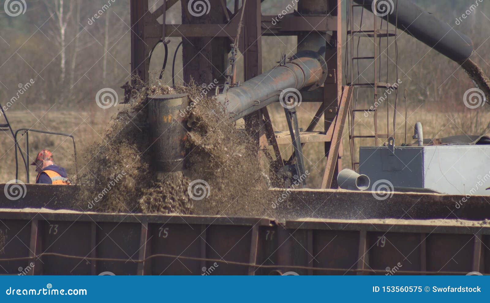 Extraction of Construction River Sand Using a Special Vessel Dredger ...