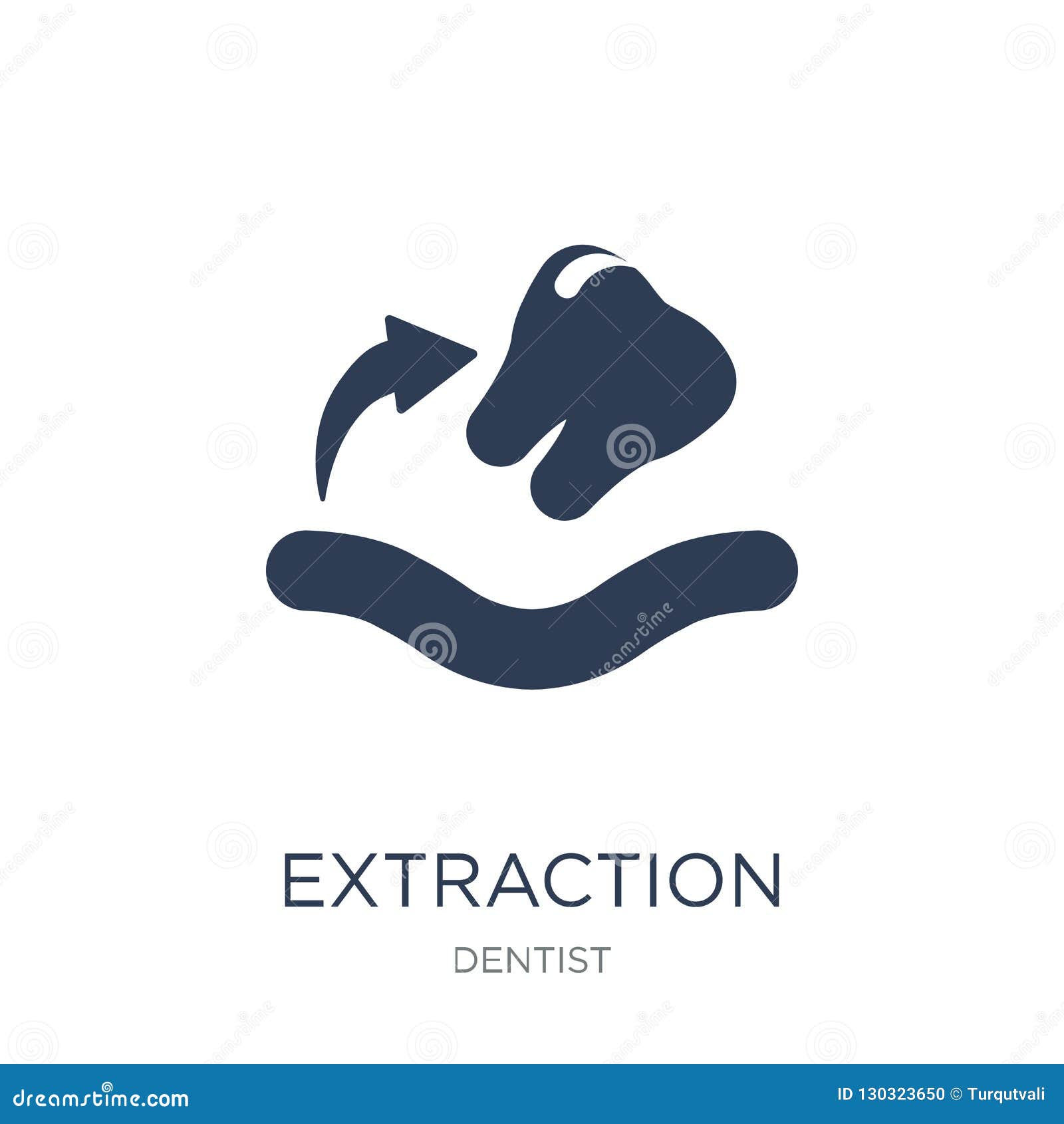 Extraction Icon. Trendy Flat Vector Extraction Icon on White Background ...