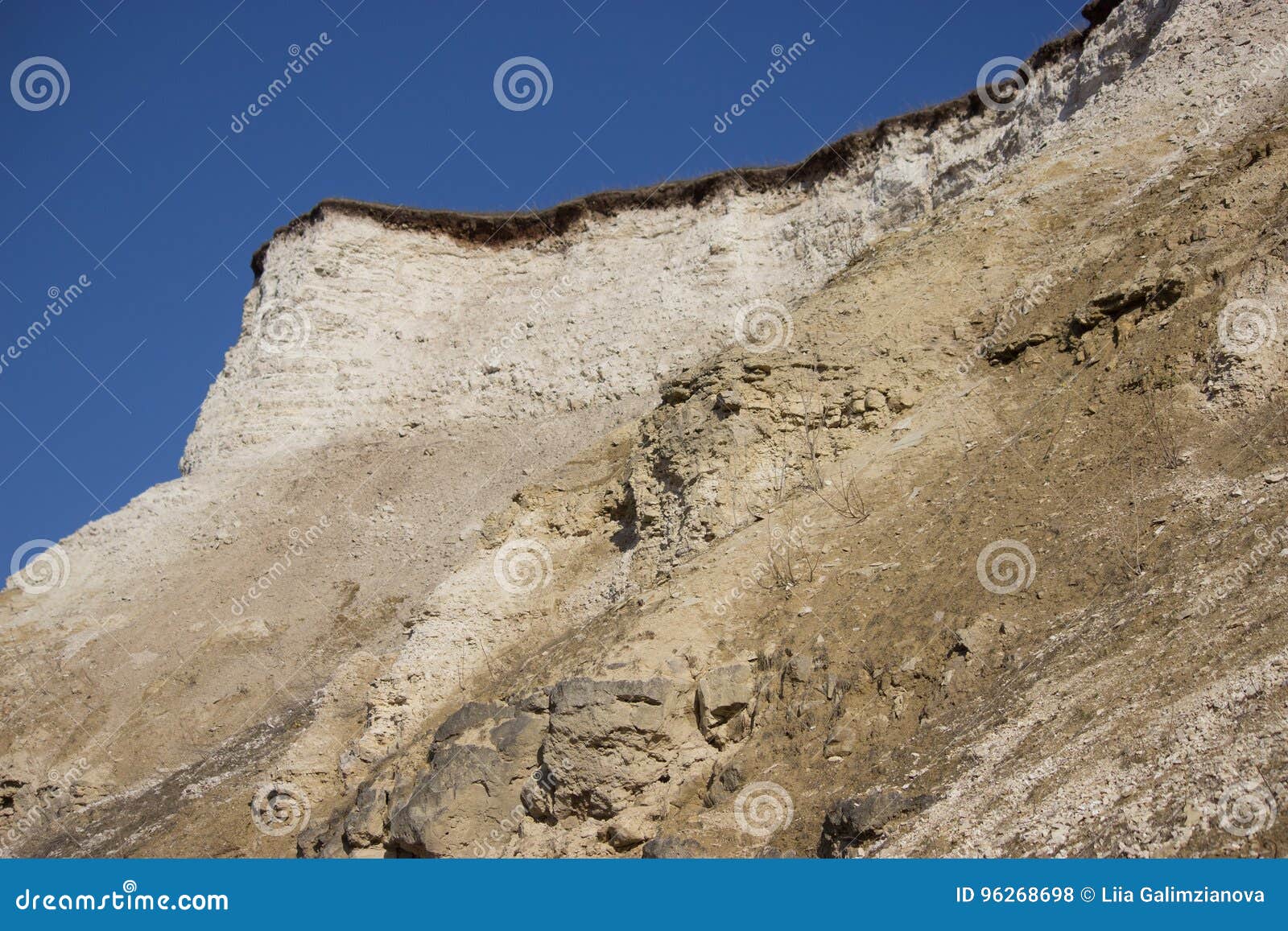 Extraction of limestone stock photo. Image of heavy, blasting - 96268698