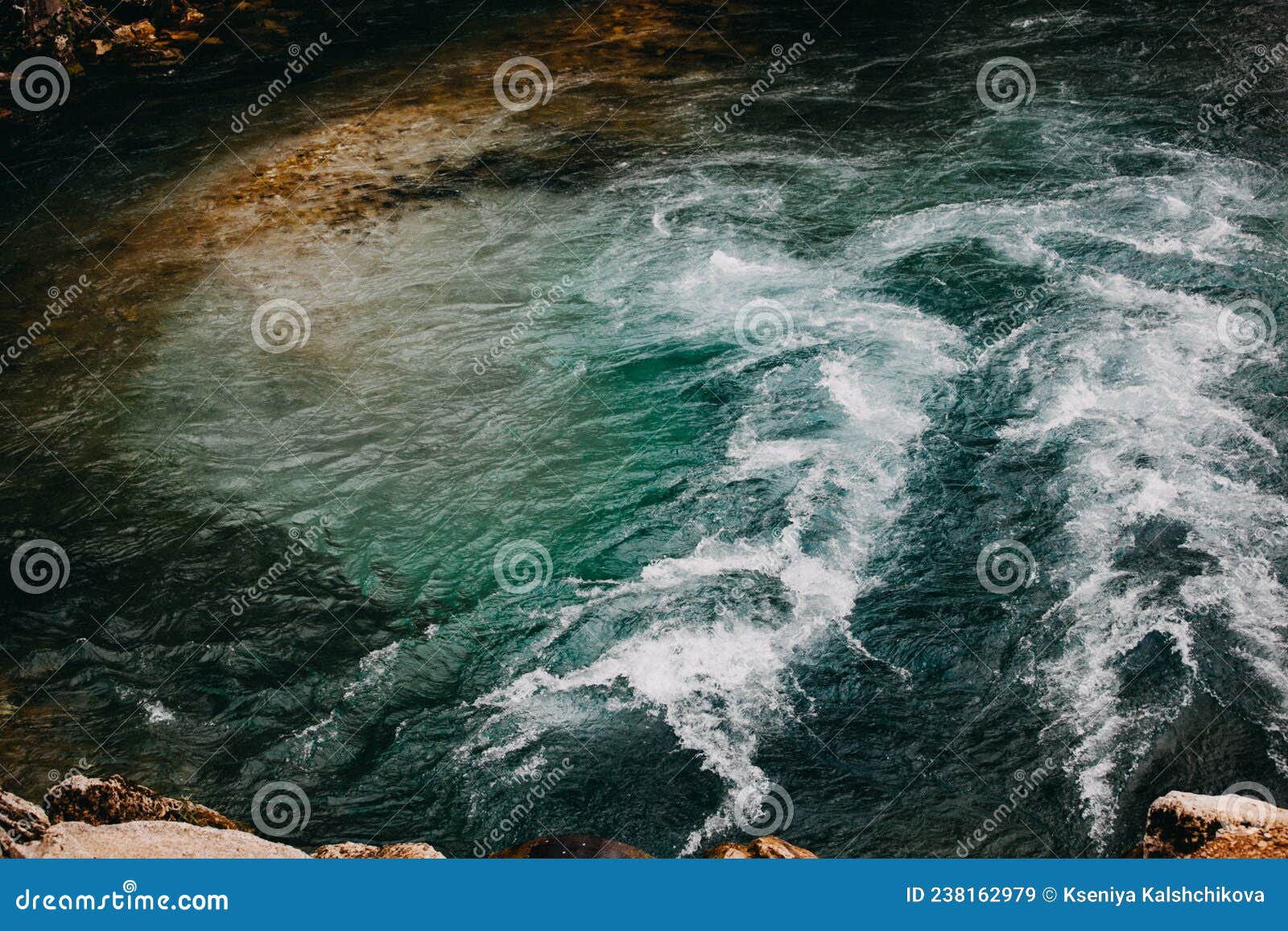 Karst Spring, Natural Source of Drinking Water Stock Image - Image of ...