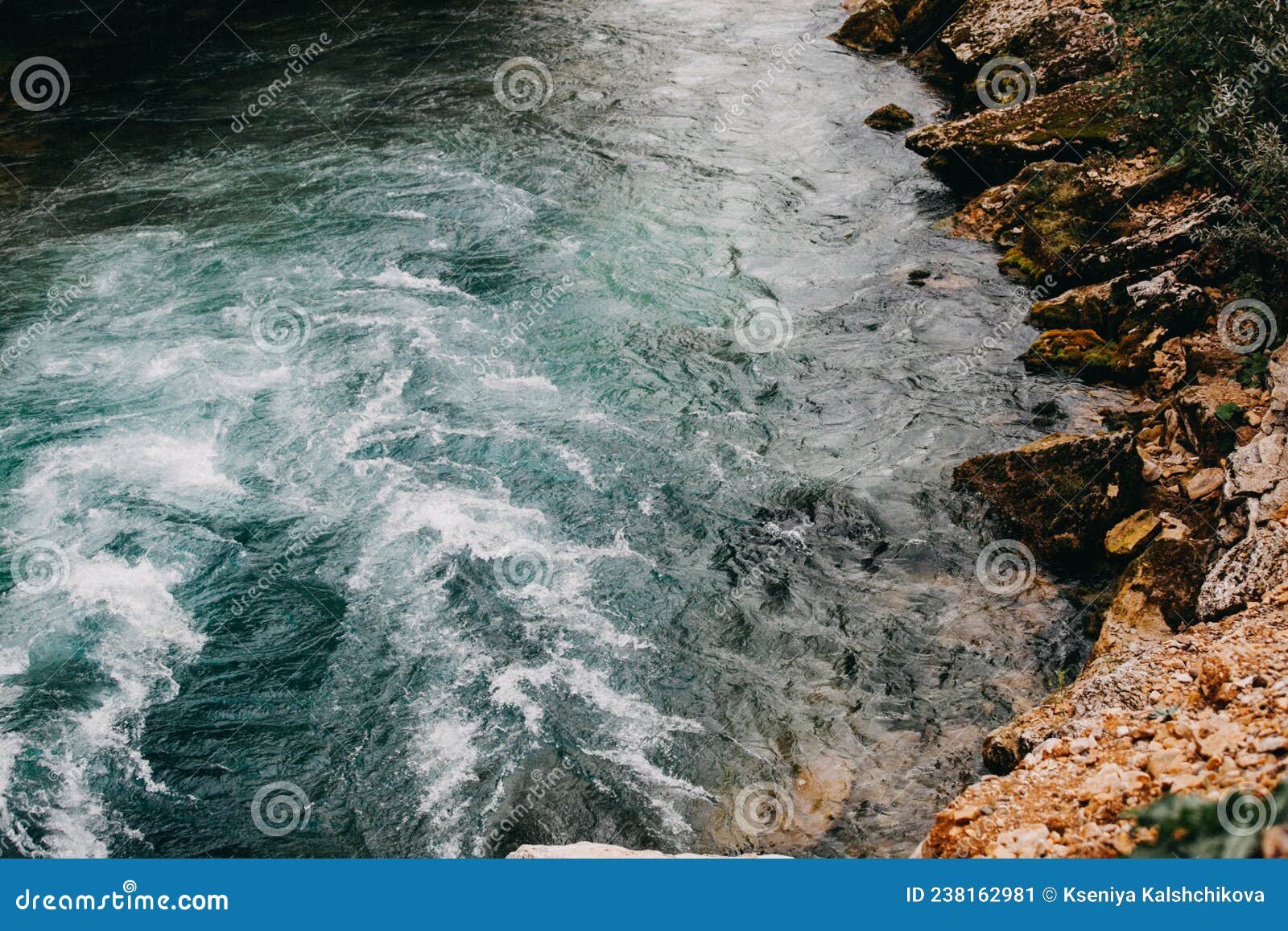 Karst Spring, Natural Source of Drinking Water Stock Image - Image of ...