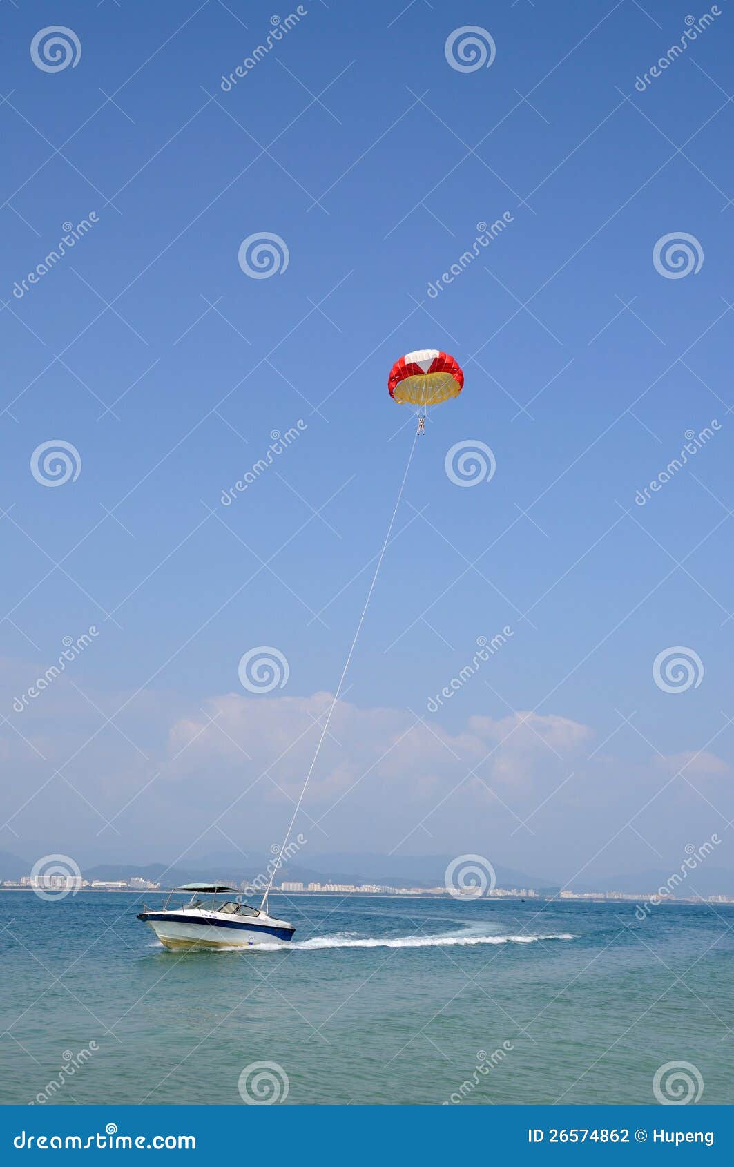 Extraction parachute stock photo. Image of light, enjoy - 26574862