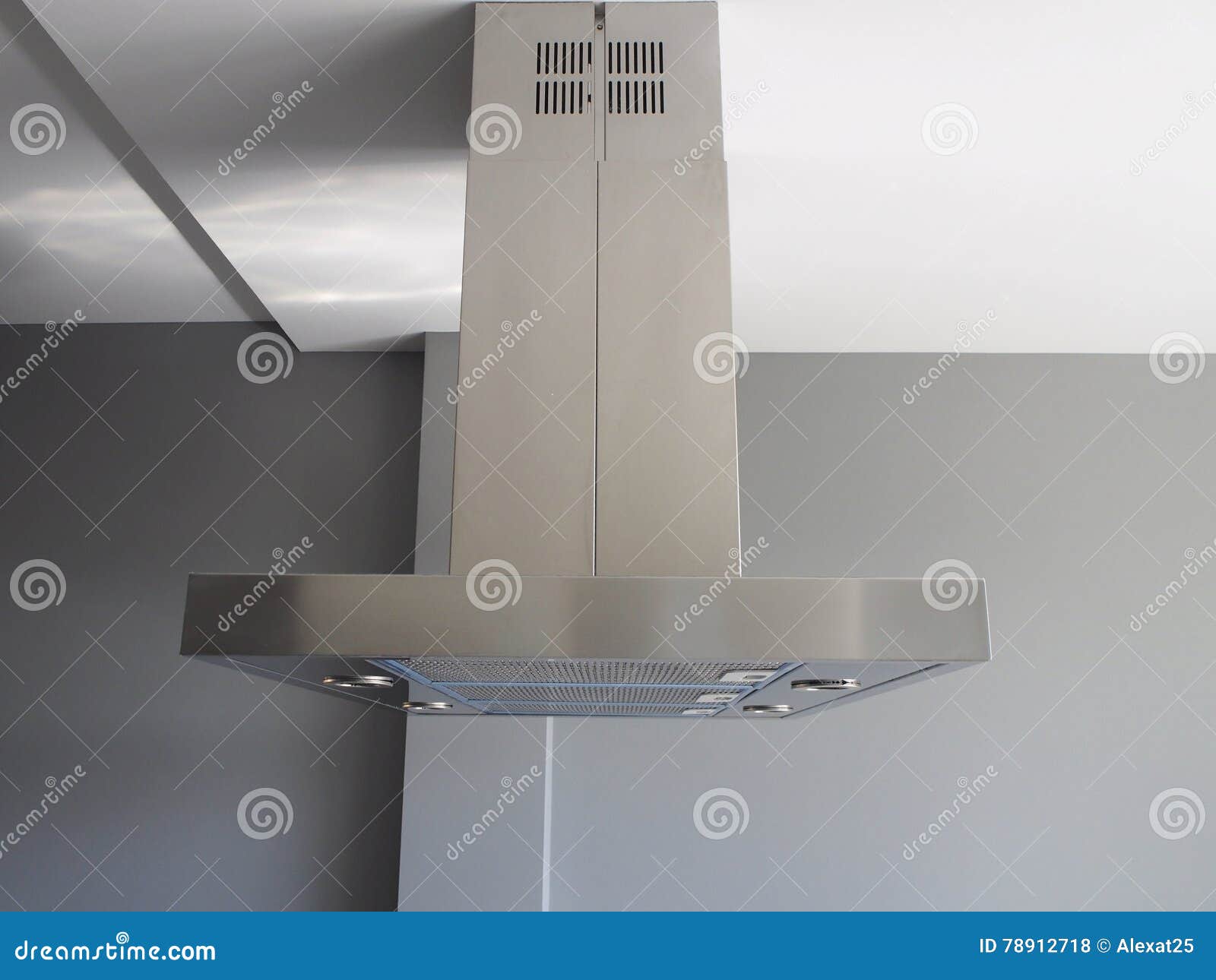 Extractor hood stock photo. Image of kitchen, metal, hood - 78912718