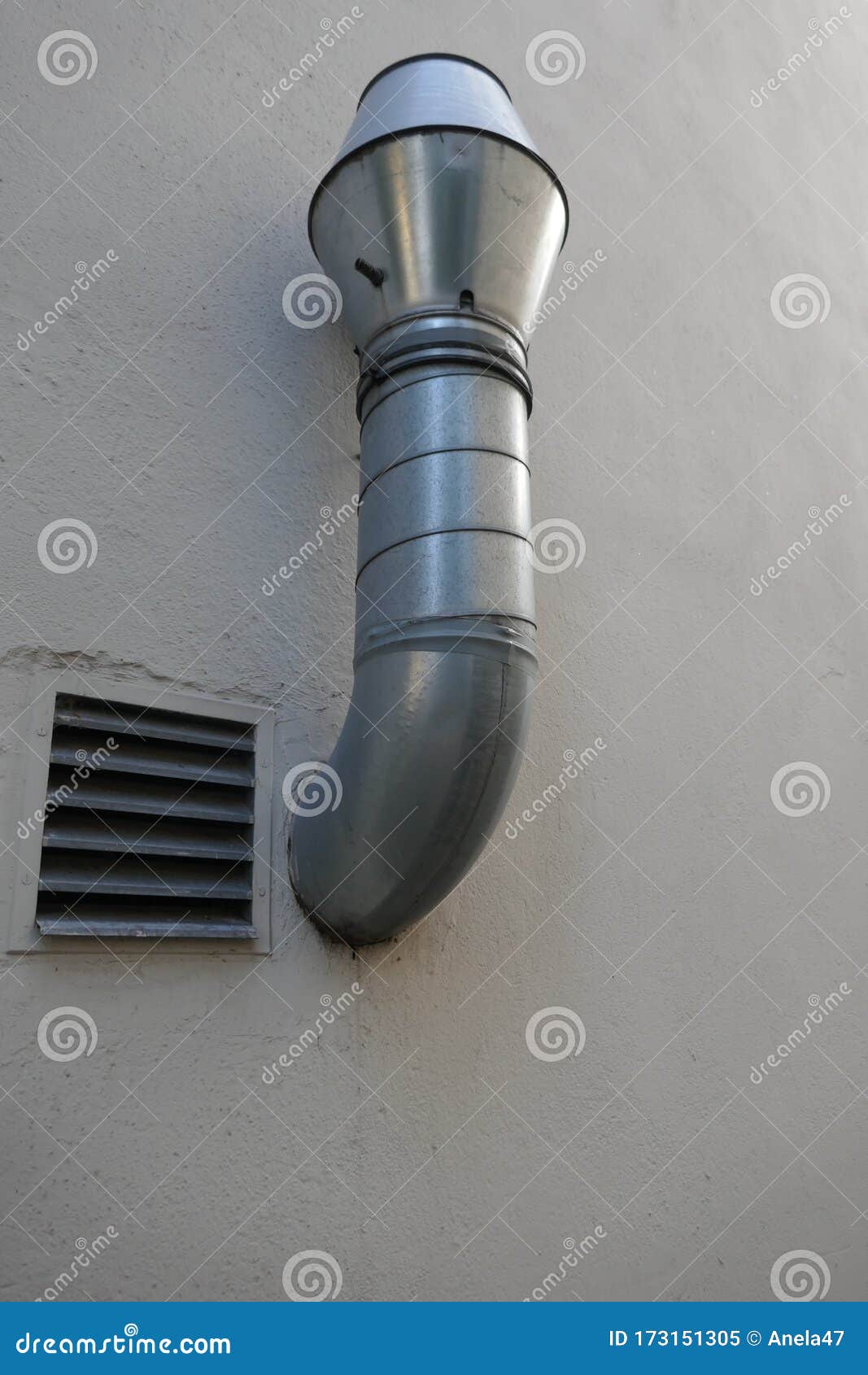 Extractor. Ventilation stock image. Image of pollution - 173151305