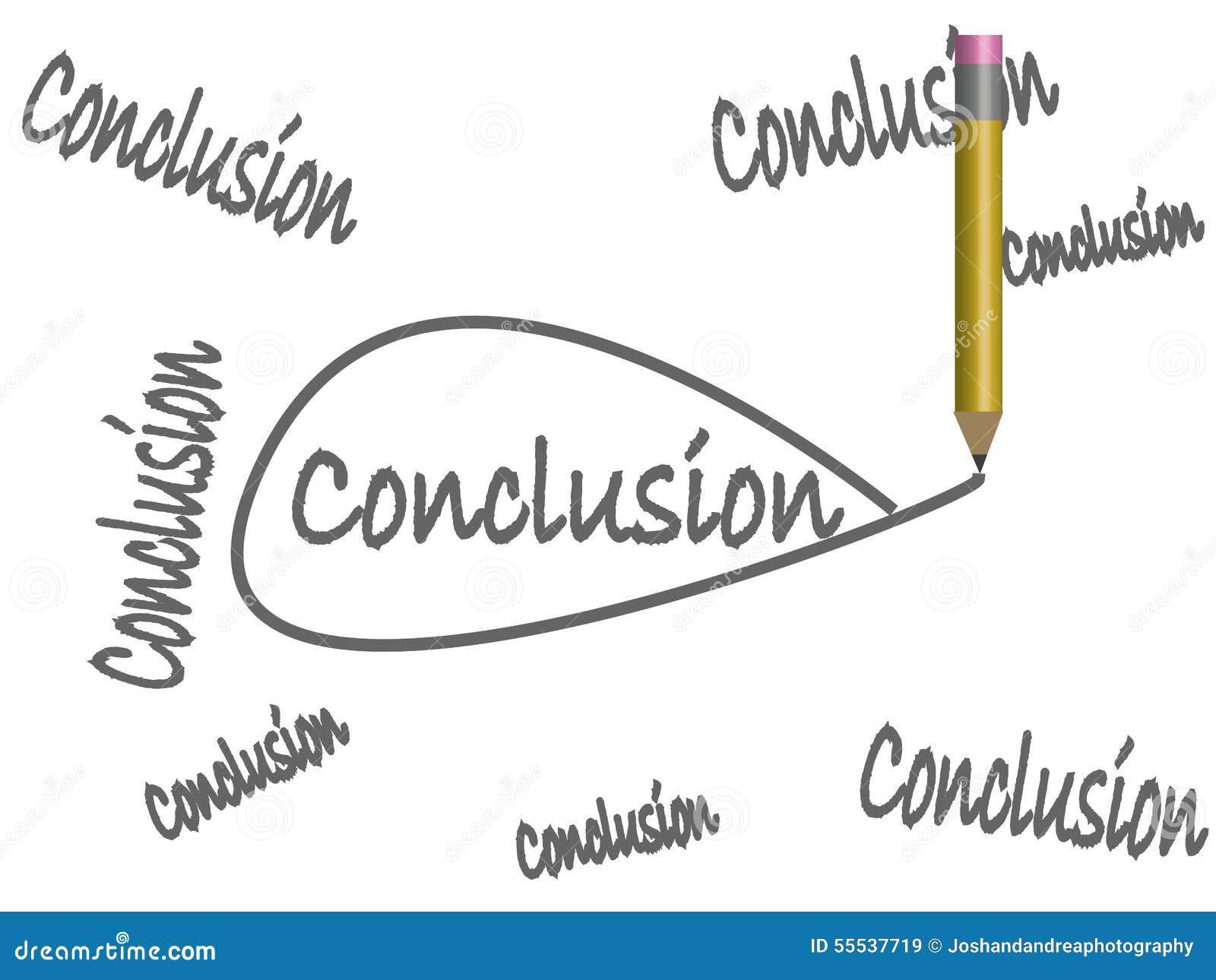 Extraiga Sus Propias Conclusiones Ilustración del Vector - Ilustración ...