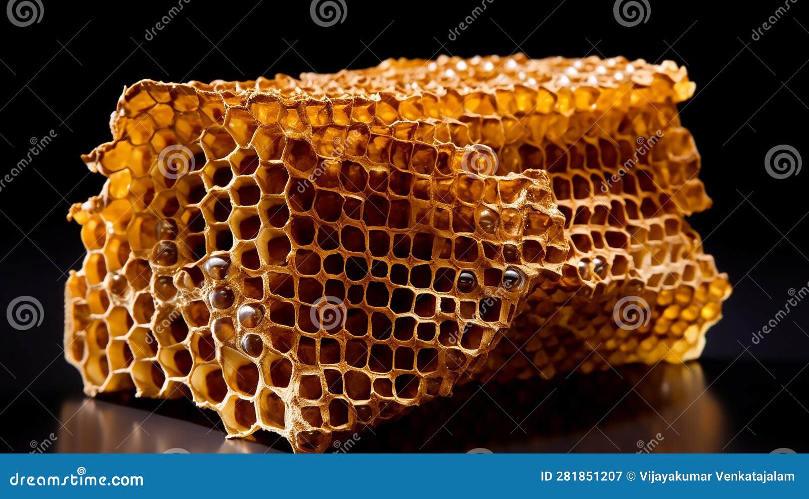 The Extraordinary Triangular Honeycombs of Stingless Bees Stock ...
