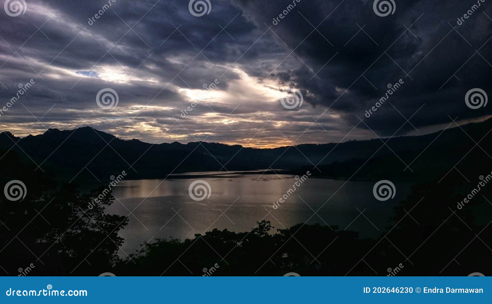 Extraordinary View From Temple IV At Tikal National Park Stock Image ...
