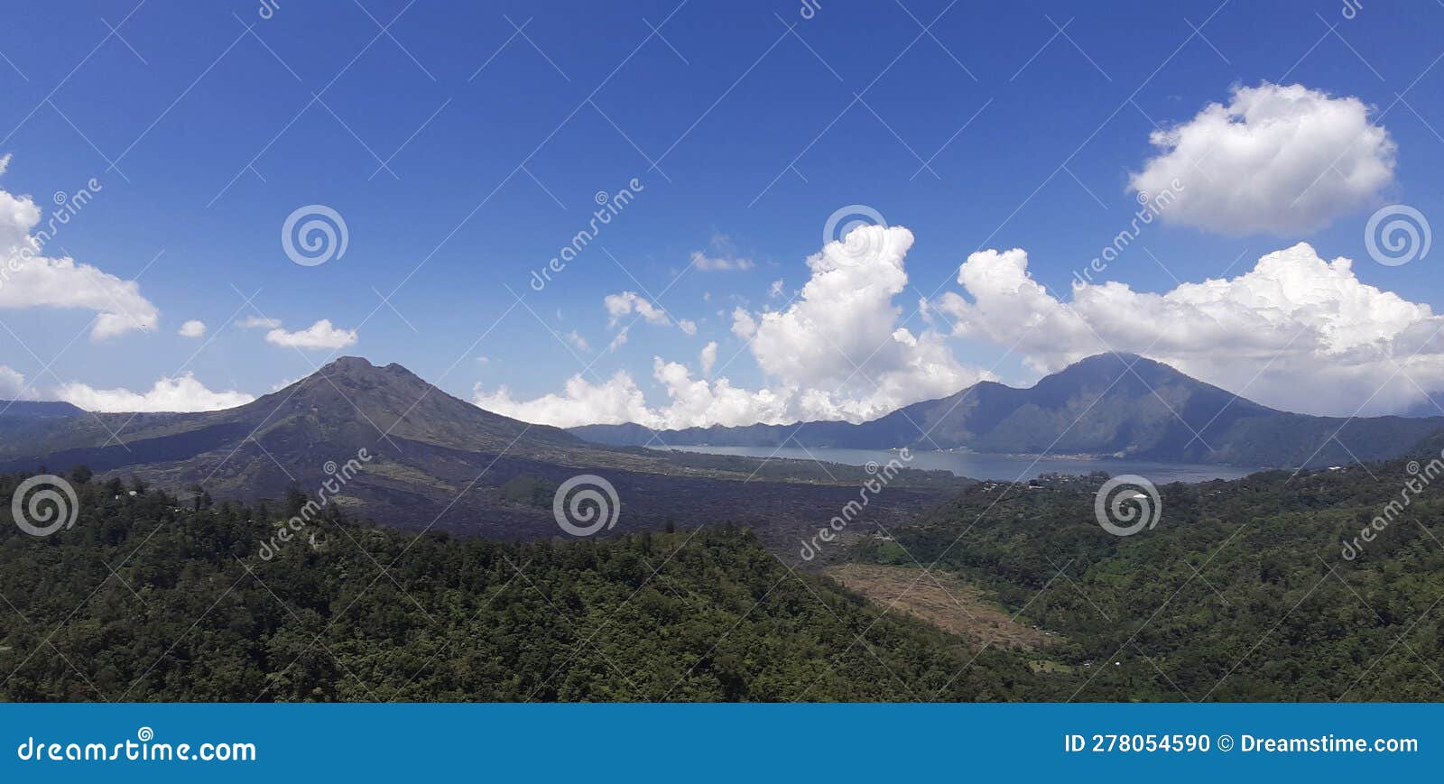 Extraordinary View From Temple IV At Tikal National Park Stock Image ...