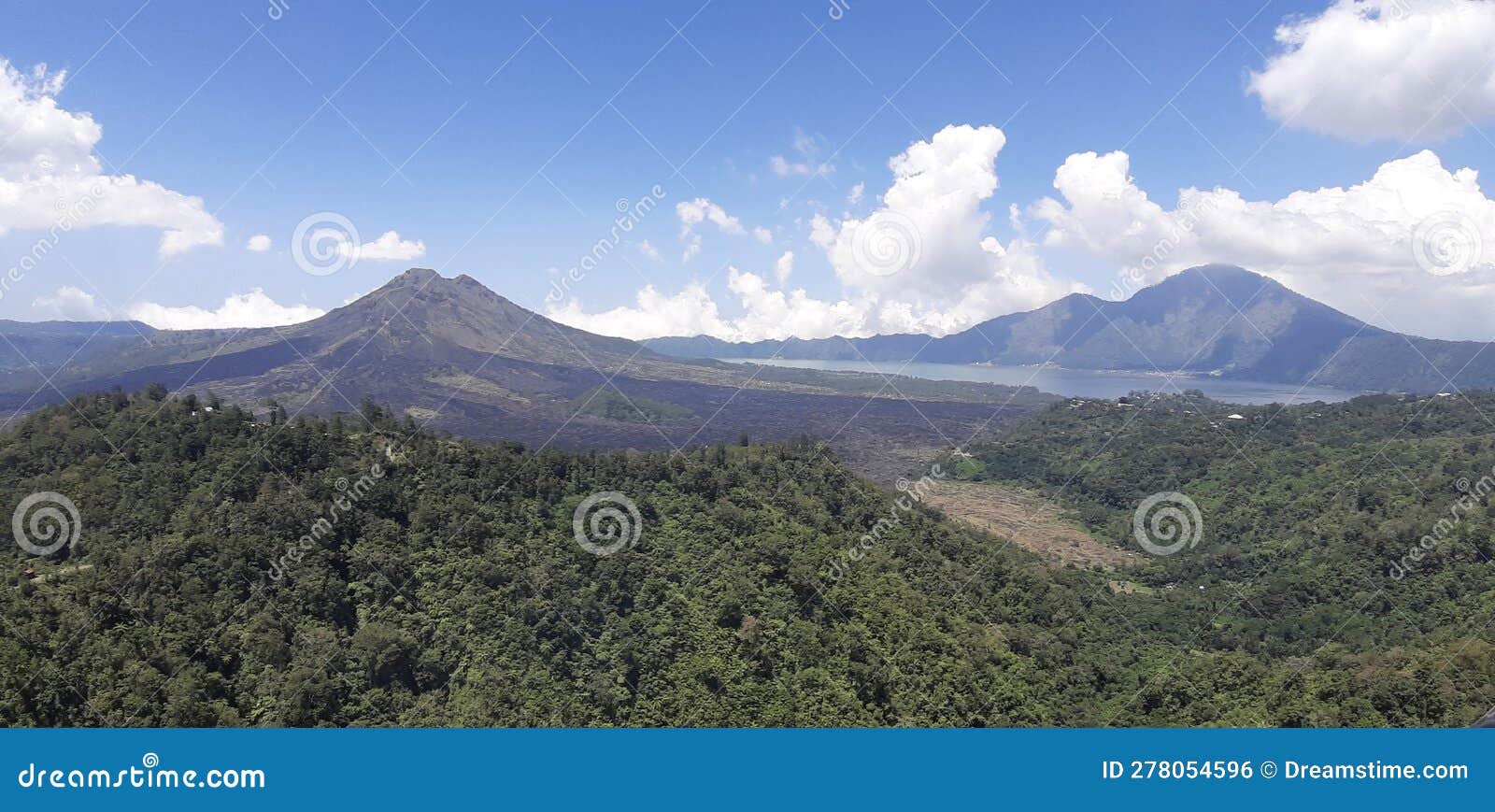 Extraordinary View From Temple IV At Tikal National Park Stock Image ...
