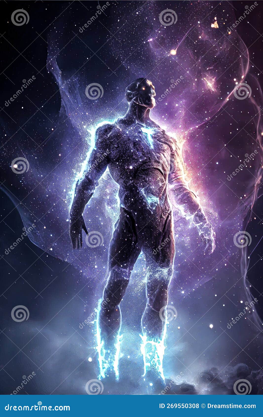 Extraterrestrial Intelligence in the Form of a Man Made of Stars ...