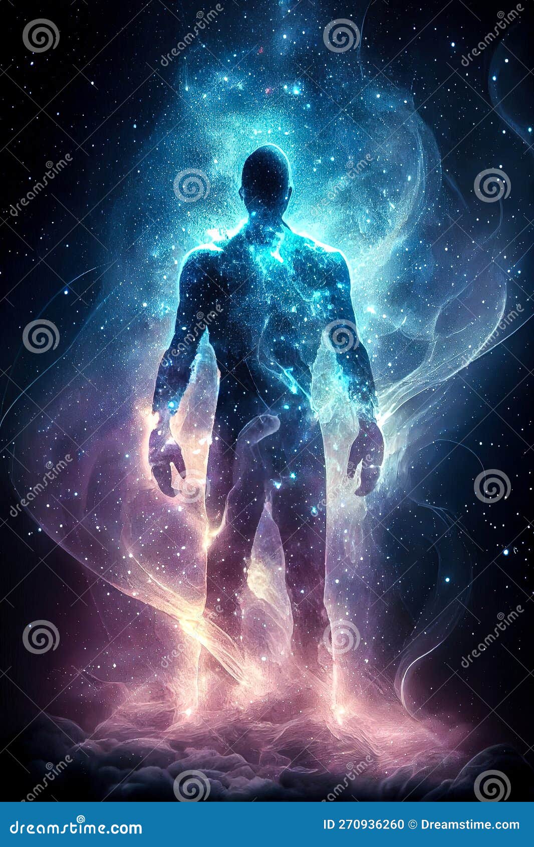 Extraterrestrial Intelligence in the Form of a Man Made of Stars ...