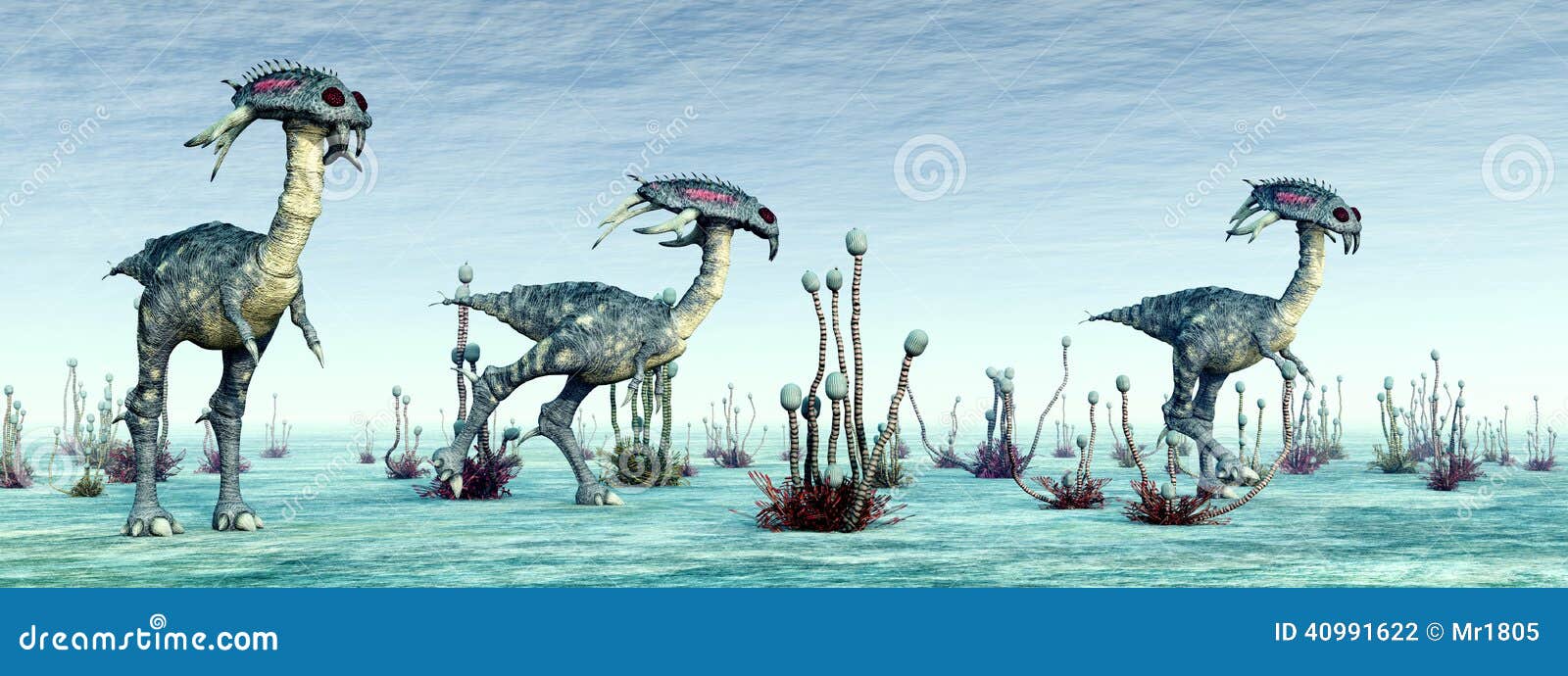 Extraterrestrial Life stock illustration. Illustration of fiction ...