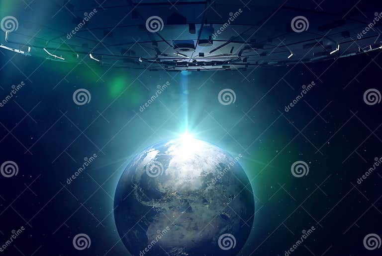 Extraterrestrial stock image. Image of disc, space, flying - 50102805