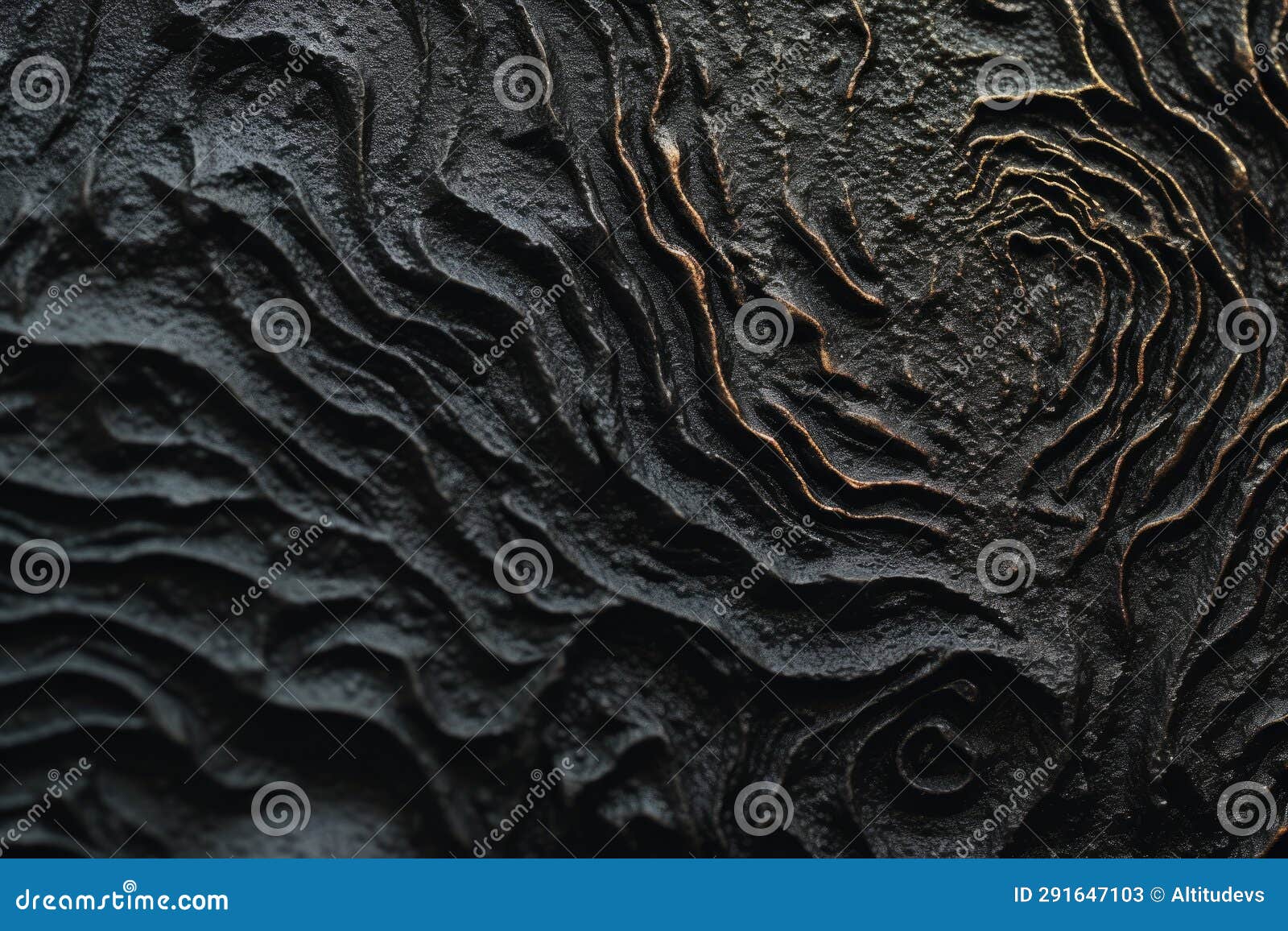 Extreme Close-up of Black Portfolio Cover Texture Stock Image - Image ...