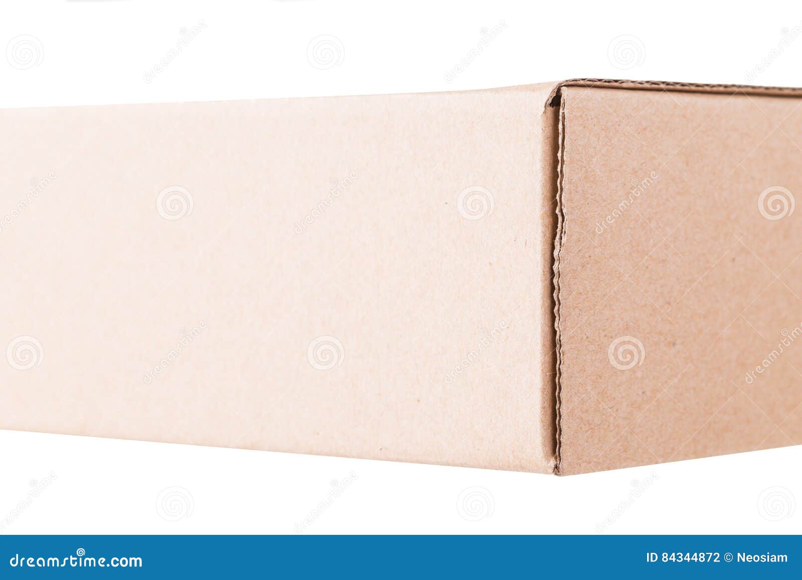 Extreme Close Up of a Cardboard Box Stock Photo - Image of close ...