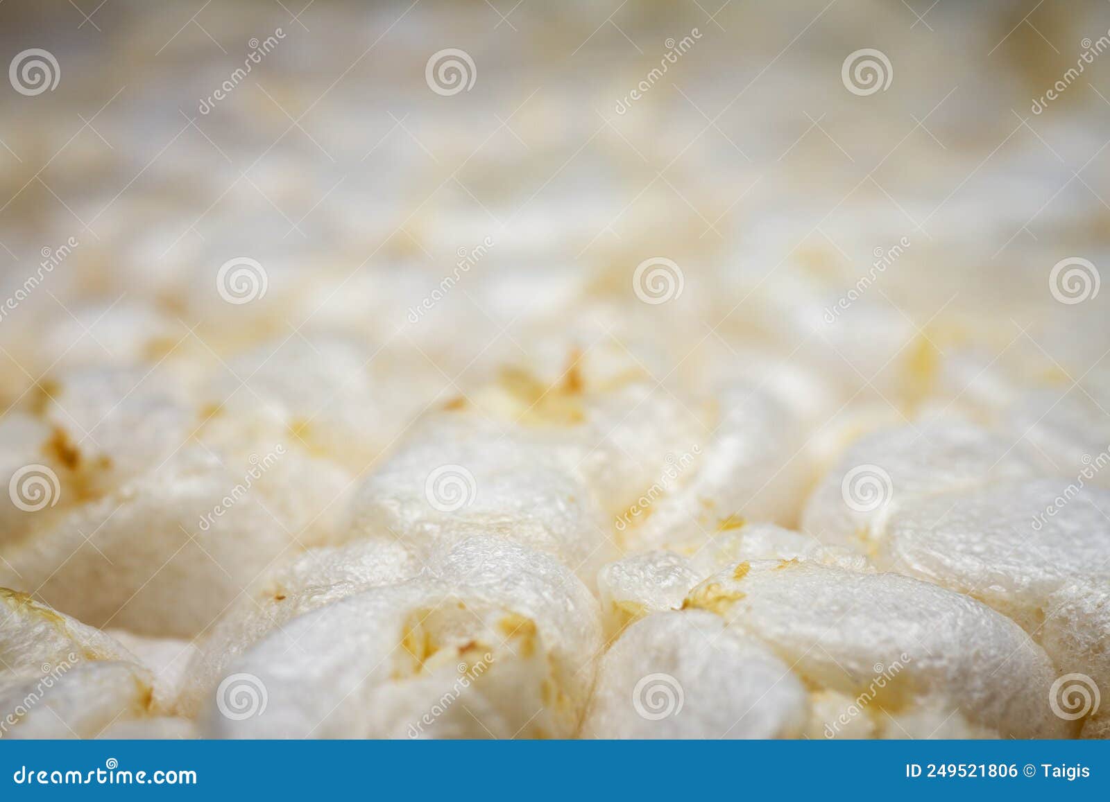 Extreme Close Up of Diet Rice Cracker Texture Stock Photo - Image of ...