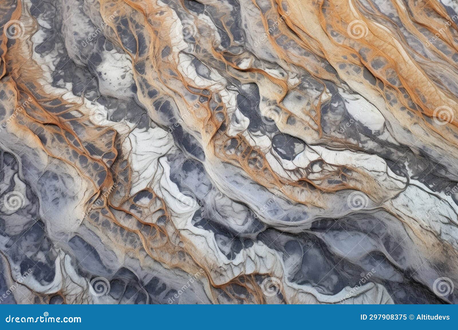 Extreme Close-up of Glacial Silt Sediment Stock Image - Image of ...
