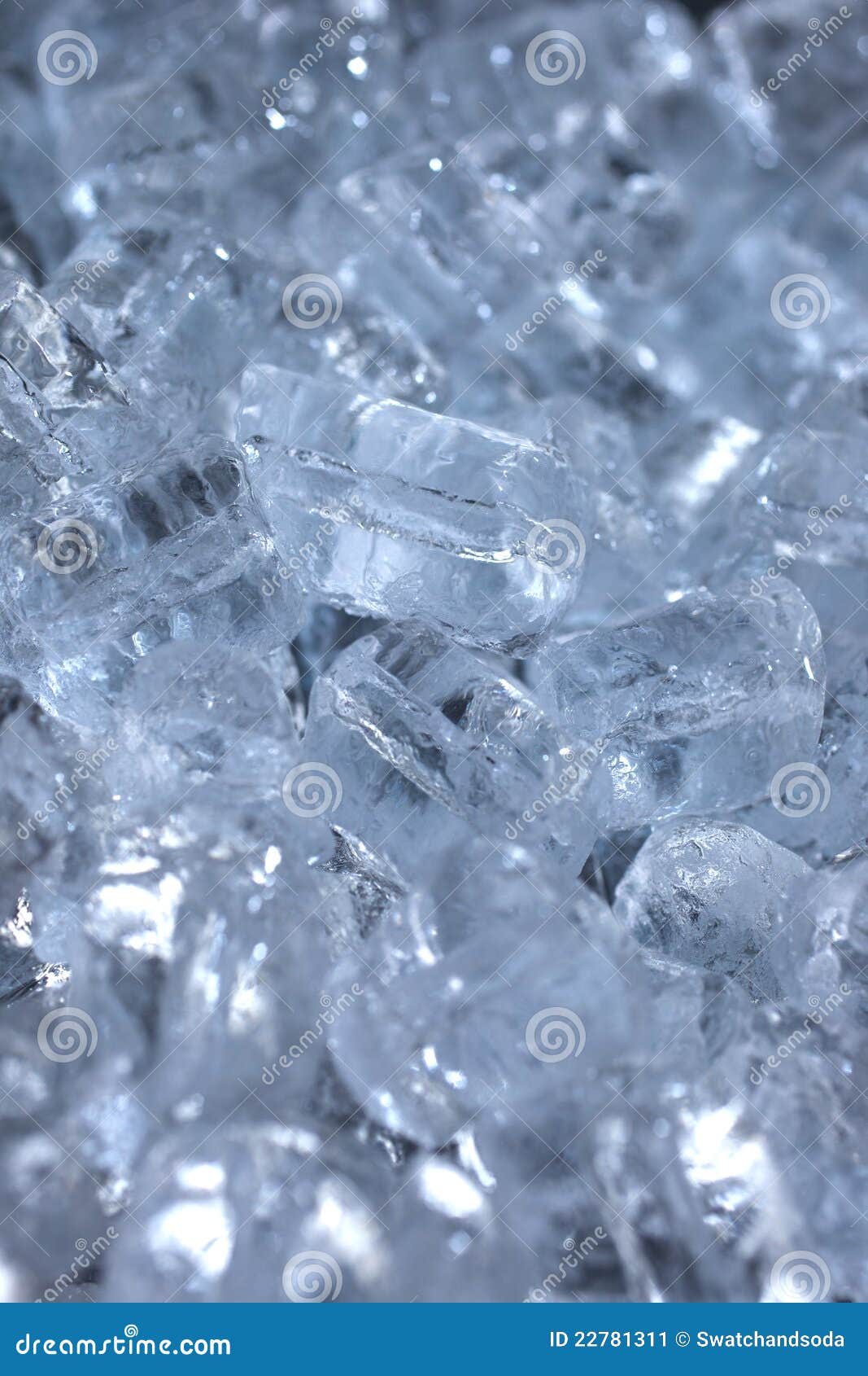 Extreme Close Up of Ice Cubes Stock Image - Image of bucket, beauty ...
