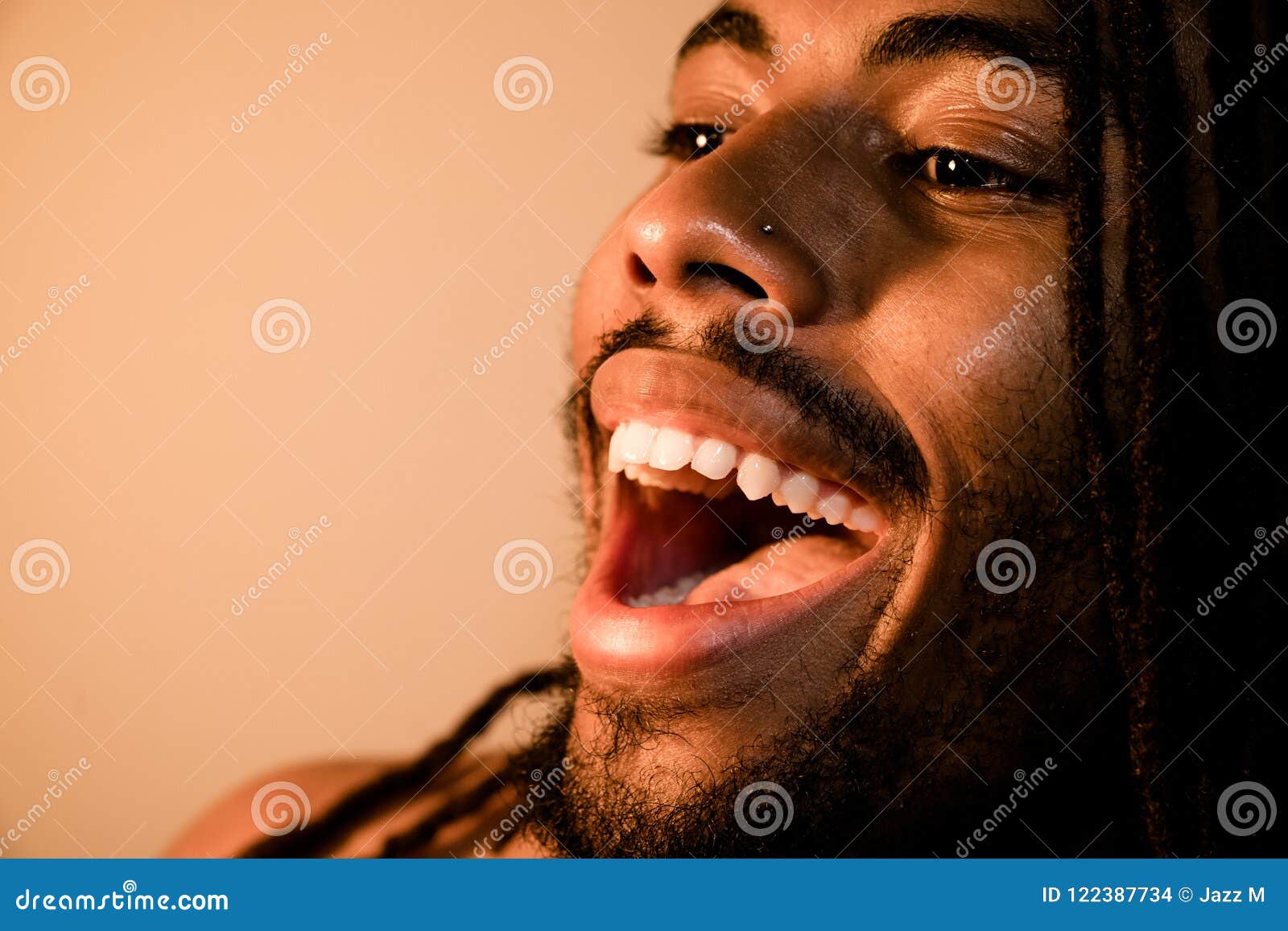 Very happy dreadlocks stock photo. Image of fingernail - 122387734