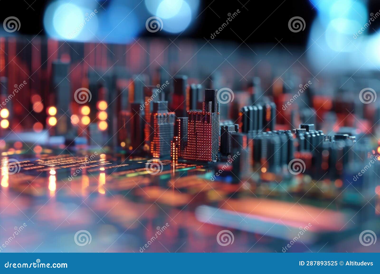 Extreme Close-up of Led Screen Pixels with Selective Focus Stock ...