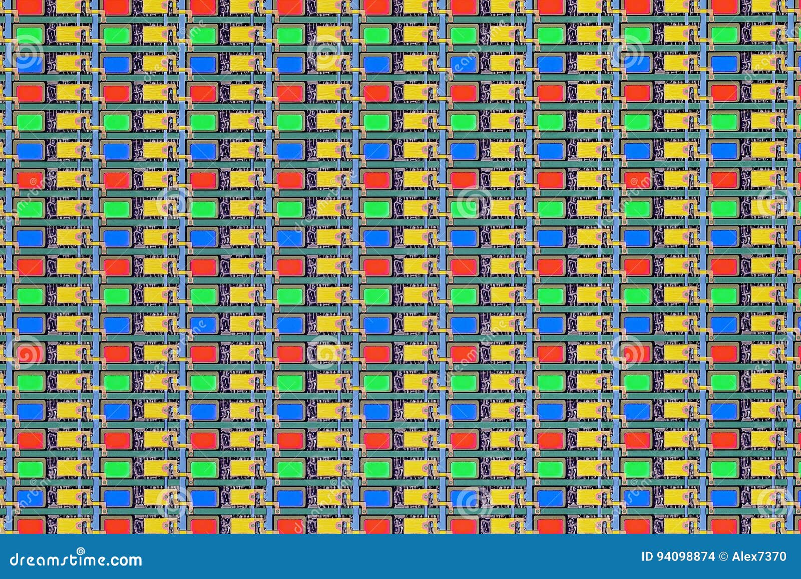 Extreme Close Up of a Mobile LCD Screen Stock Photo - Image of optical ...