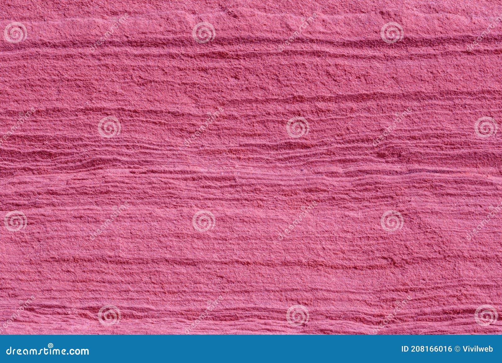 A Big Raw Pink Sandstone Isolated On White Background. Arkosic ...