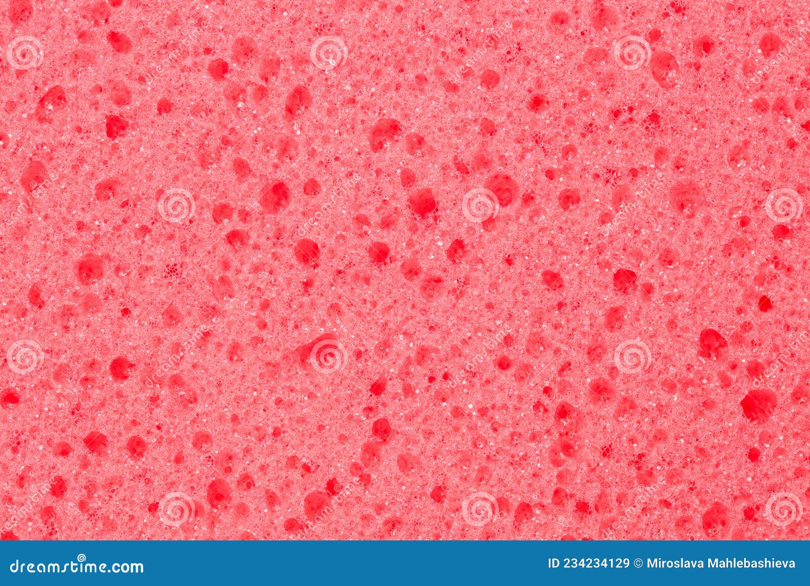 Extreme Close Up of a Pink Sponge Texture Background Stock Image ...