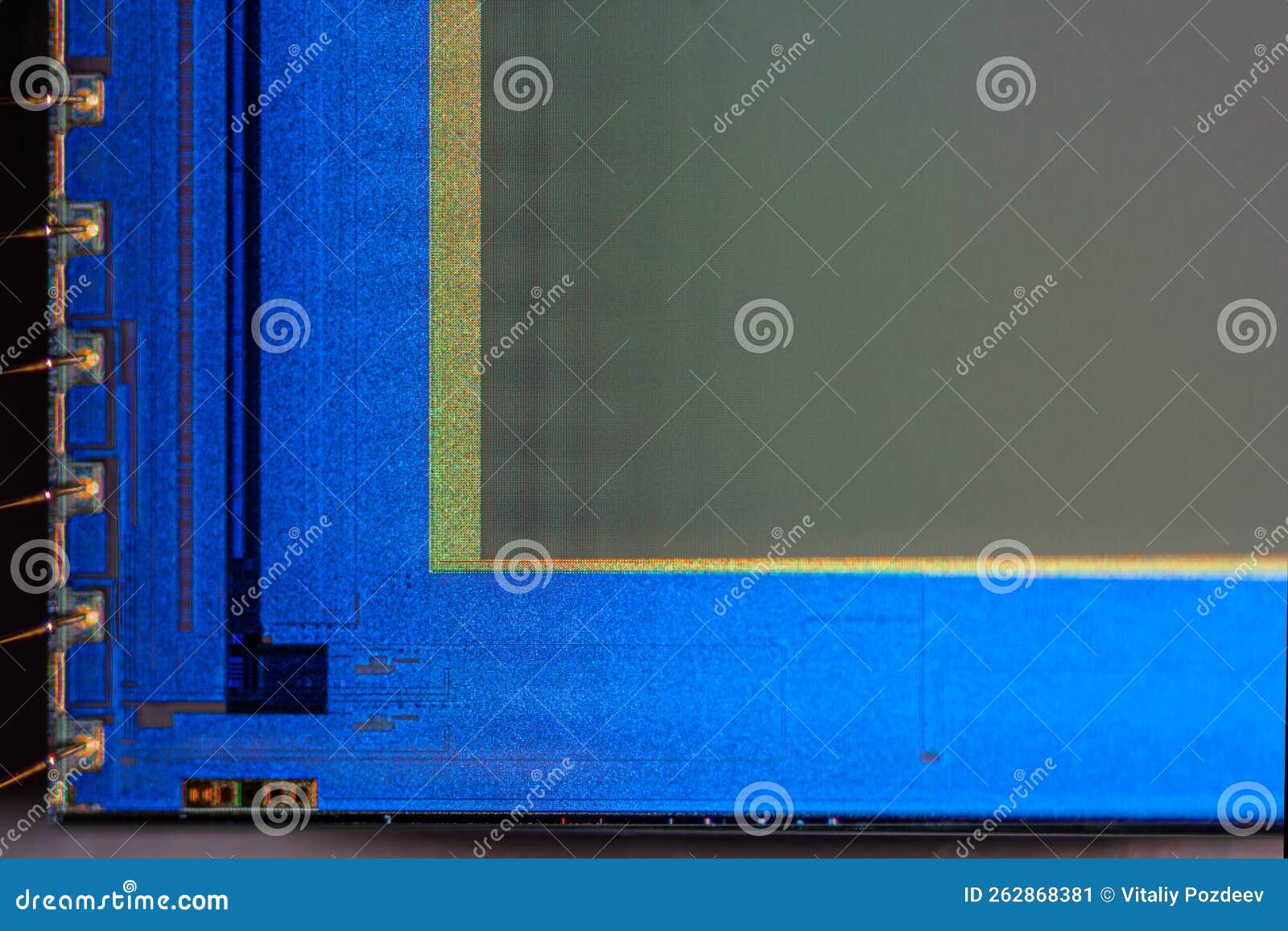Extreme Close-up of Pixels of the Digital Camera Sensor. Stock Image ...
