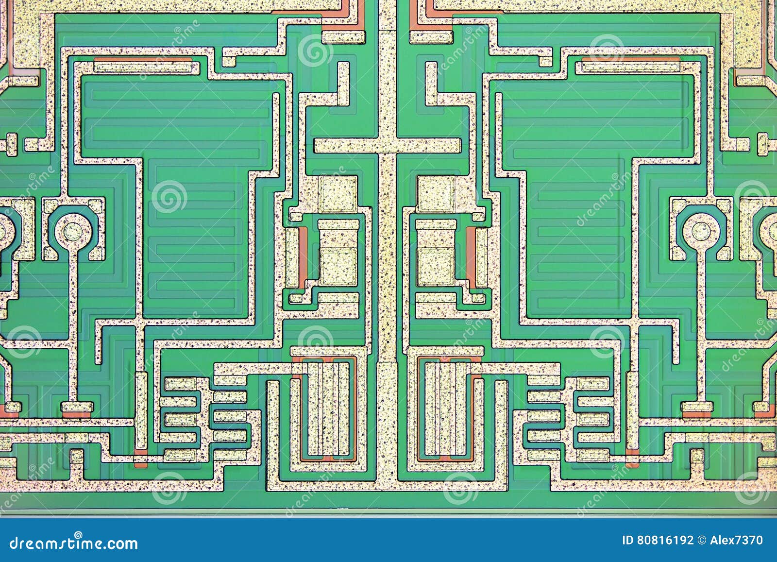 Extreme Close Up of Silicon Micro Chip Stock Photo - Image of circuit ...