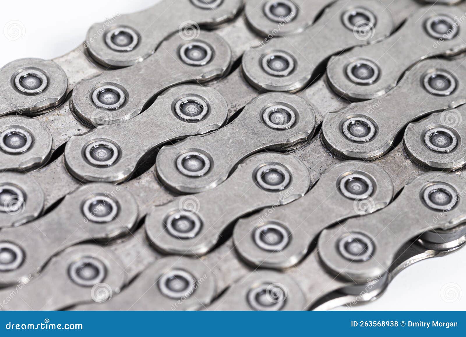 Extreme Closeup Background Texture of New Good Oiled Roller Bicycle ...