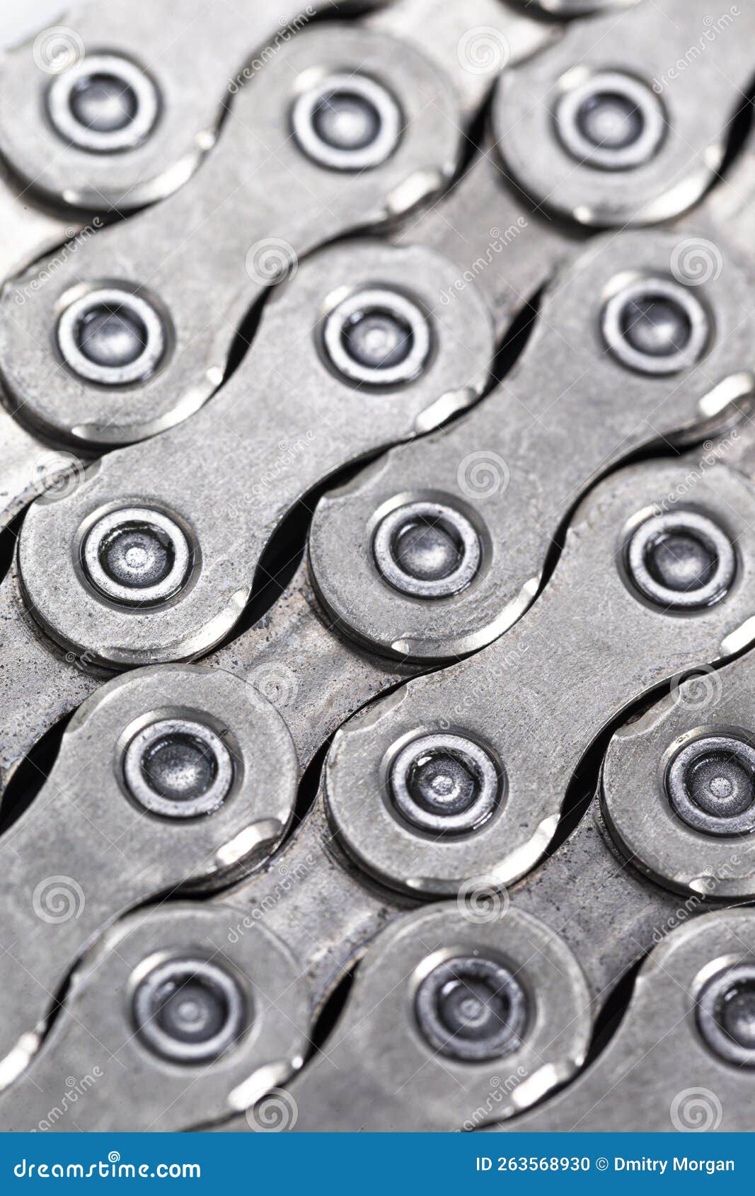 Extreme Closeup Background Texture of New Good Oiled Roller Bicycle ...