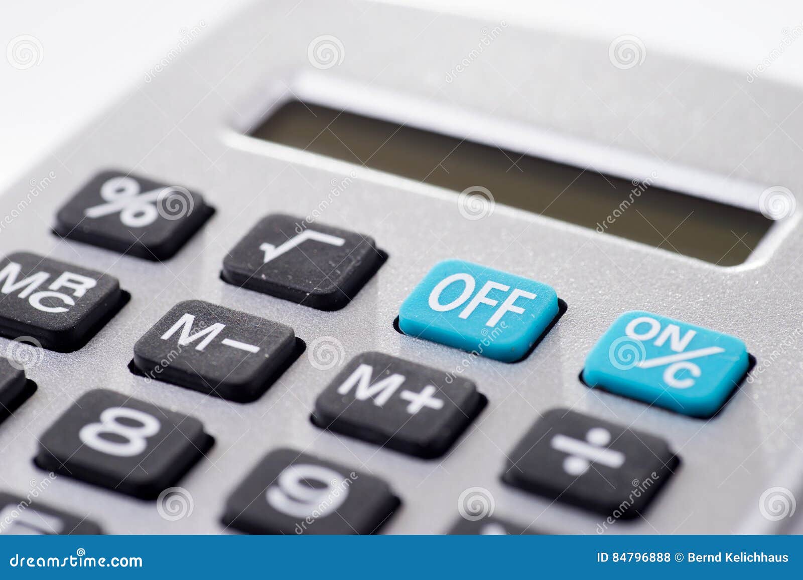 Extreme Closeup of Calculator Keys Stock Photo - Image of calculate ...