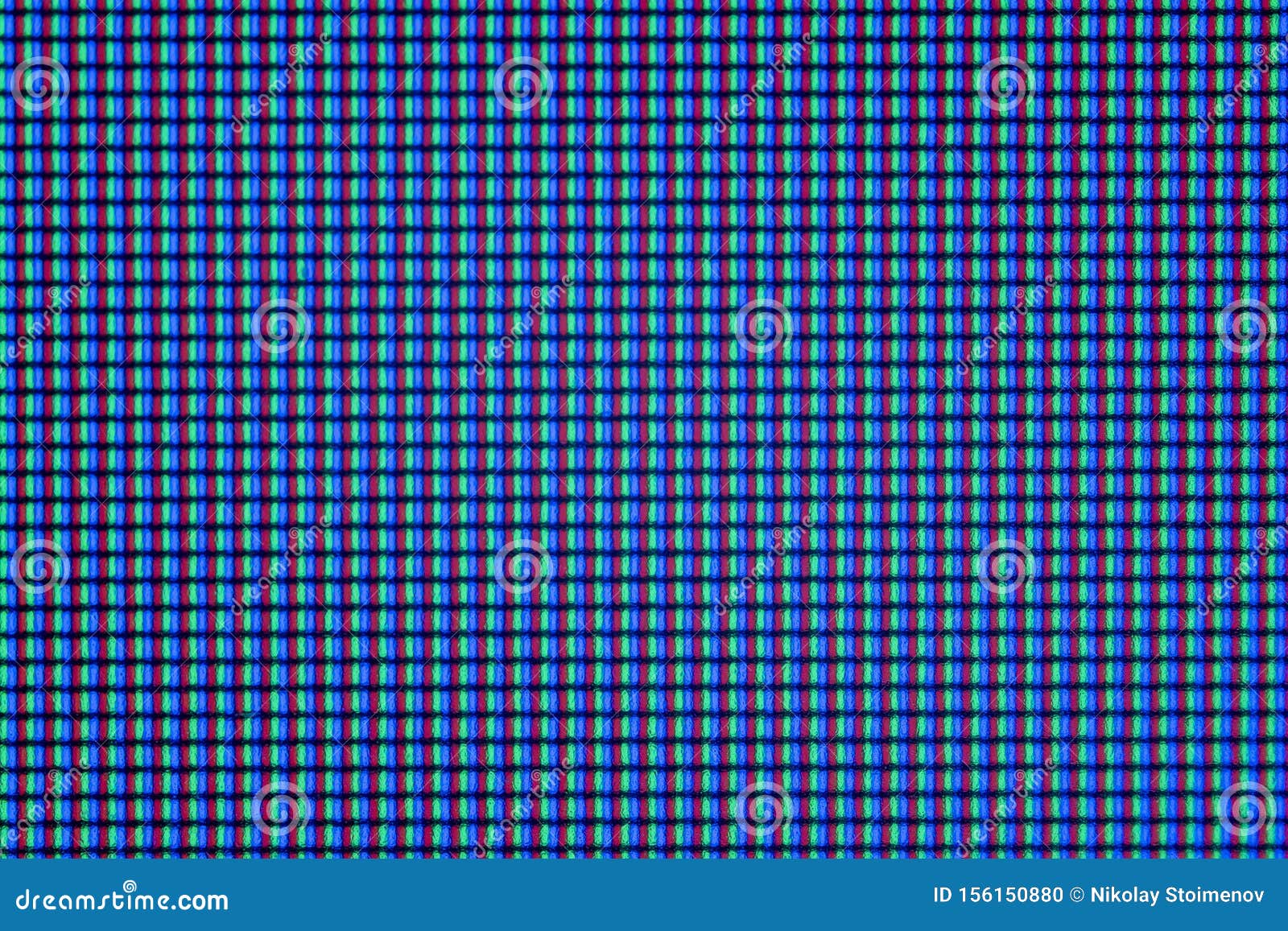 Extreme Closeup of Digital Display with Visible Pixels Stock Photo ...