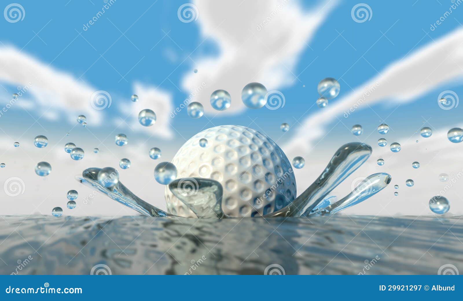 Water Golf Ball Stock Illustrations – 2,325 Water Golf Ball Stock ...