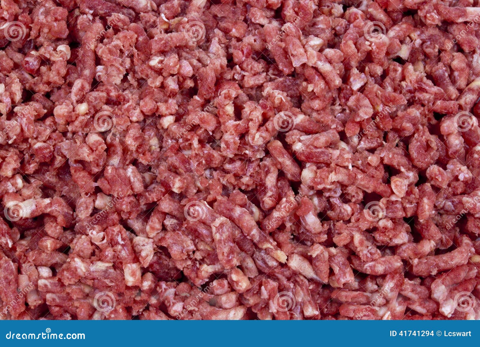 Extreme Closeup of Uncooked Fresh Minced Meat Stock Photo - Image of ...