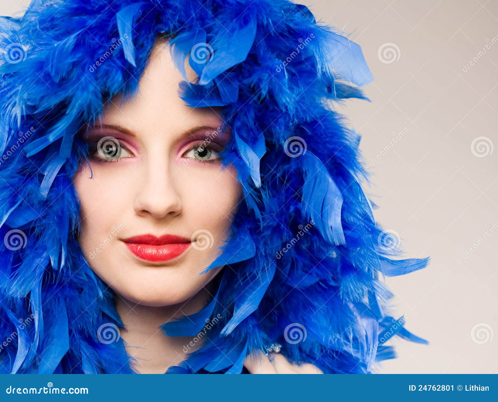 Extreme colors stock image. Image of pretty, happy, lashes - 24762801