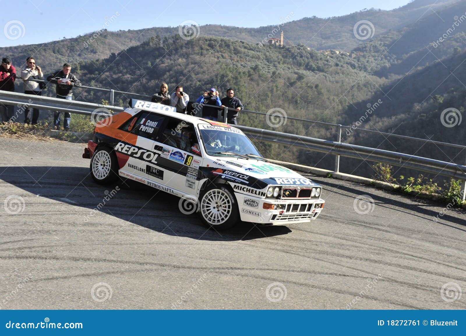 Extreme drift rally editorial photo. Image of lancia - 18272761