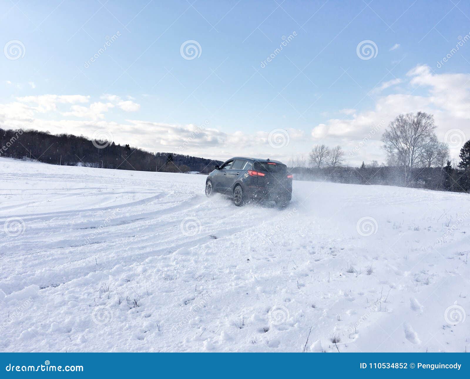 Extreme drift in winter stock photo. Image of winter - 110534852