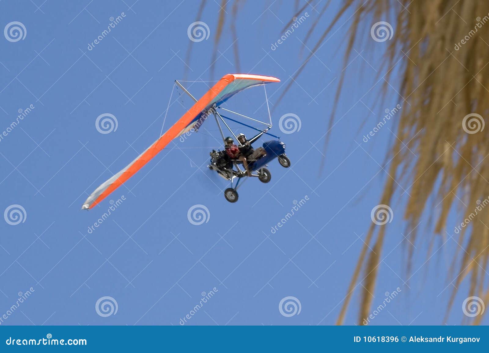Extreme Flight on Delta Plane Stock Photo - Image of extreme, freedom ...