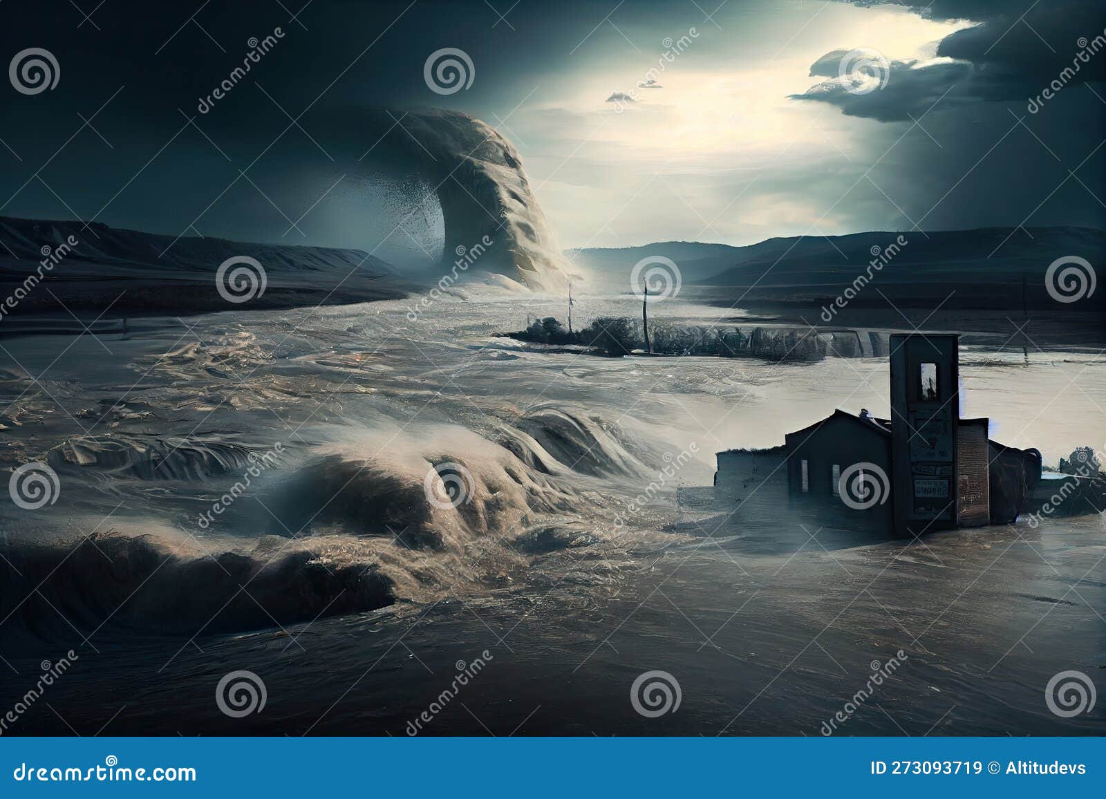 Extreme Floods and Overflowing Water Fields in Consequence of Disaster ...