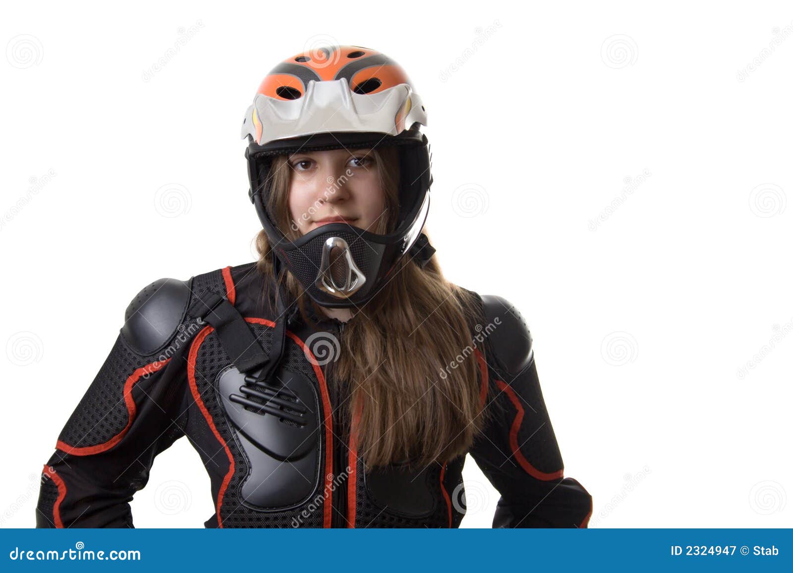 Extreme girl stock image. Image of shock, fashion, courage - 2324947